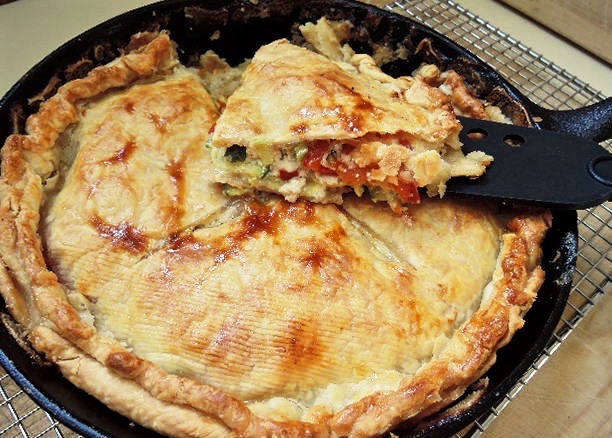 The Briny Lemon: Summer Vegetable and Cheese Pie