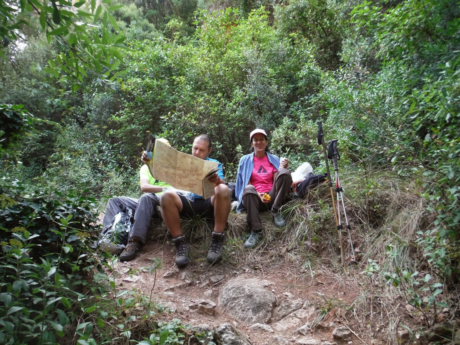 ELS PERDUTS: RUTA POR EL PINETELL Y RÍO BRUGENT.