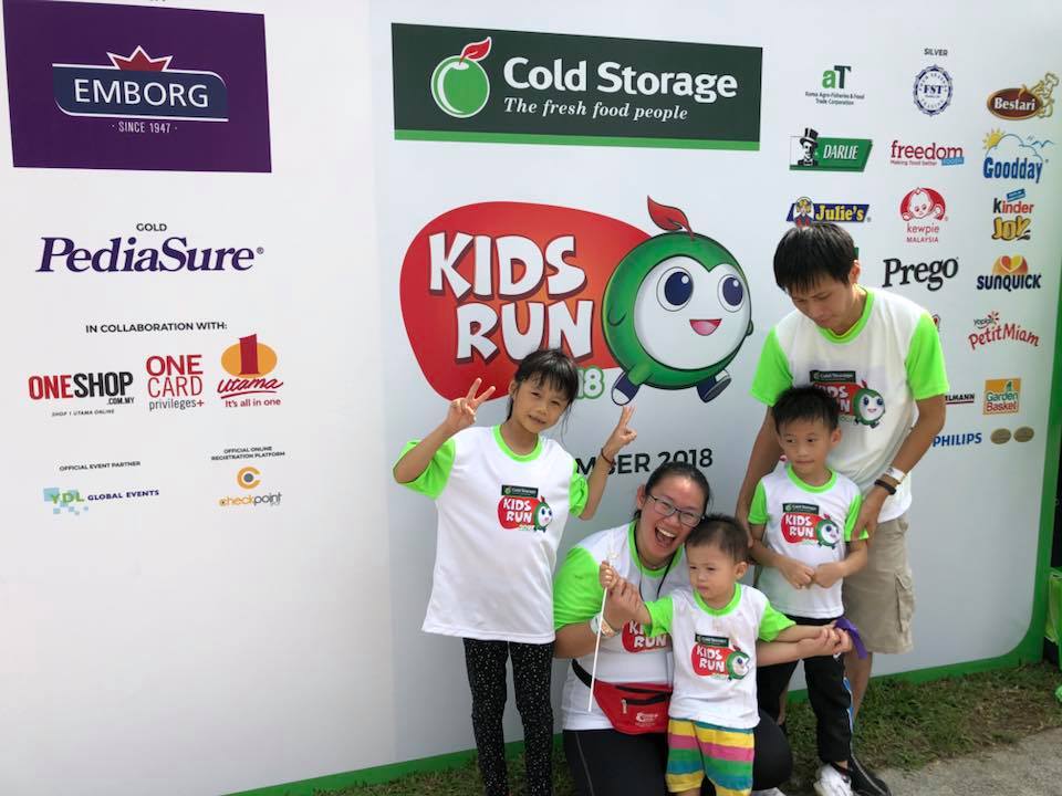 Parents And Kids Have Fun Challenge With Cold Storage Kids Run 2018 ...