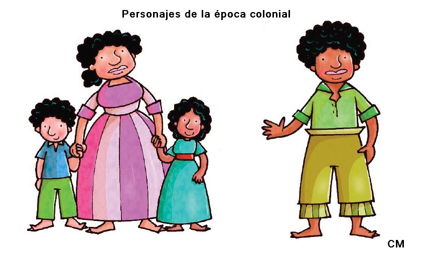 Educando con amor: LAMINAS COLONIALES
