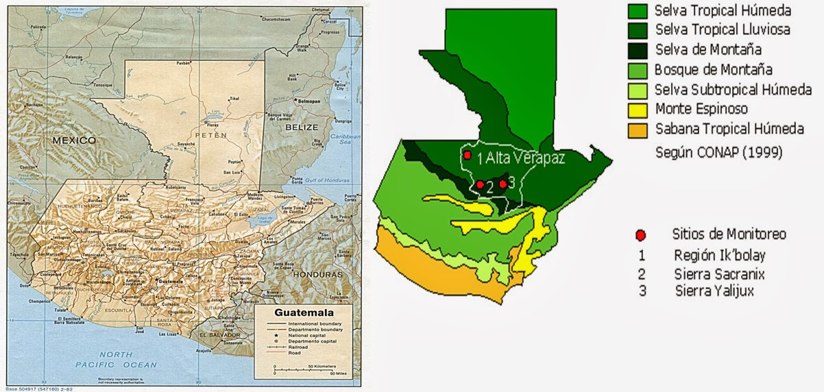 Guatemala: Ubicación Geográfica