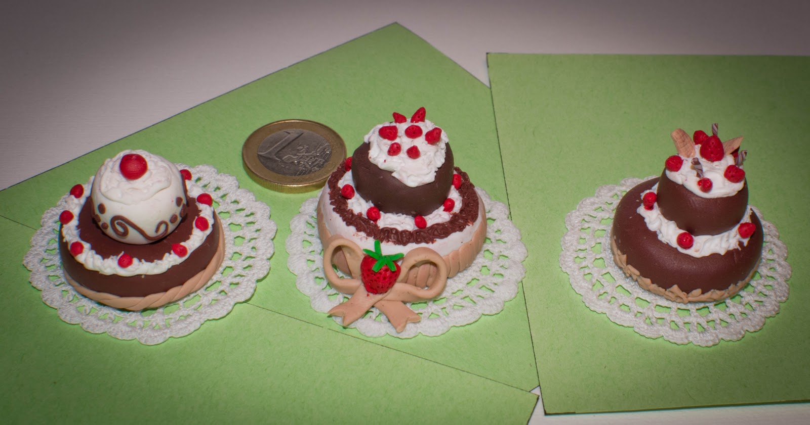 FATTAPPOSTA: Mini wedding cake fimo