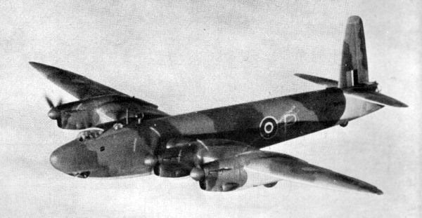 FDRA - Fuerza Aérea: Bombardero estratégico: Vickers Windsor