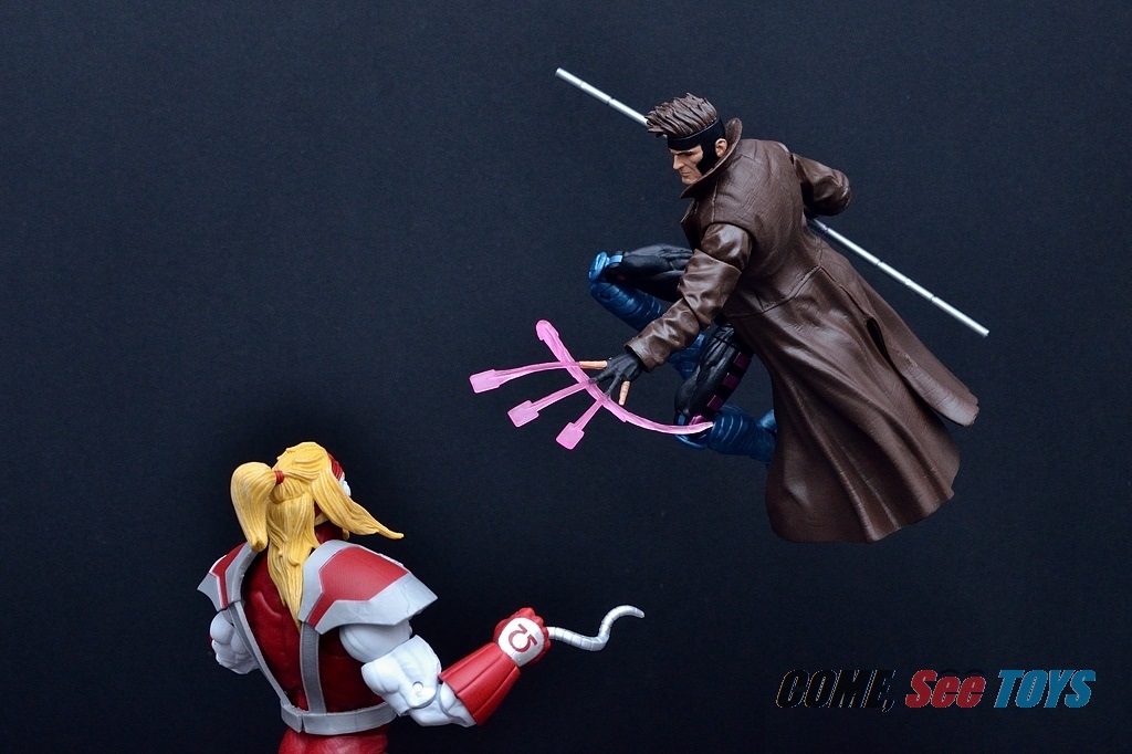 Come, See Toys: Marvel Legends Series Gambit (Caliban BAF)