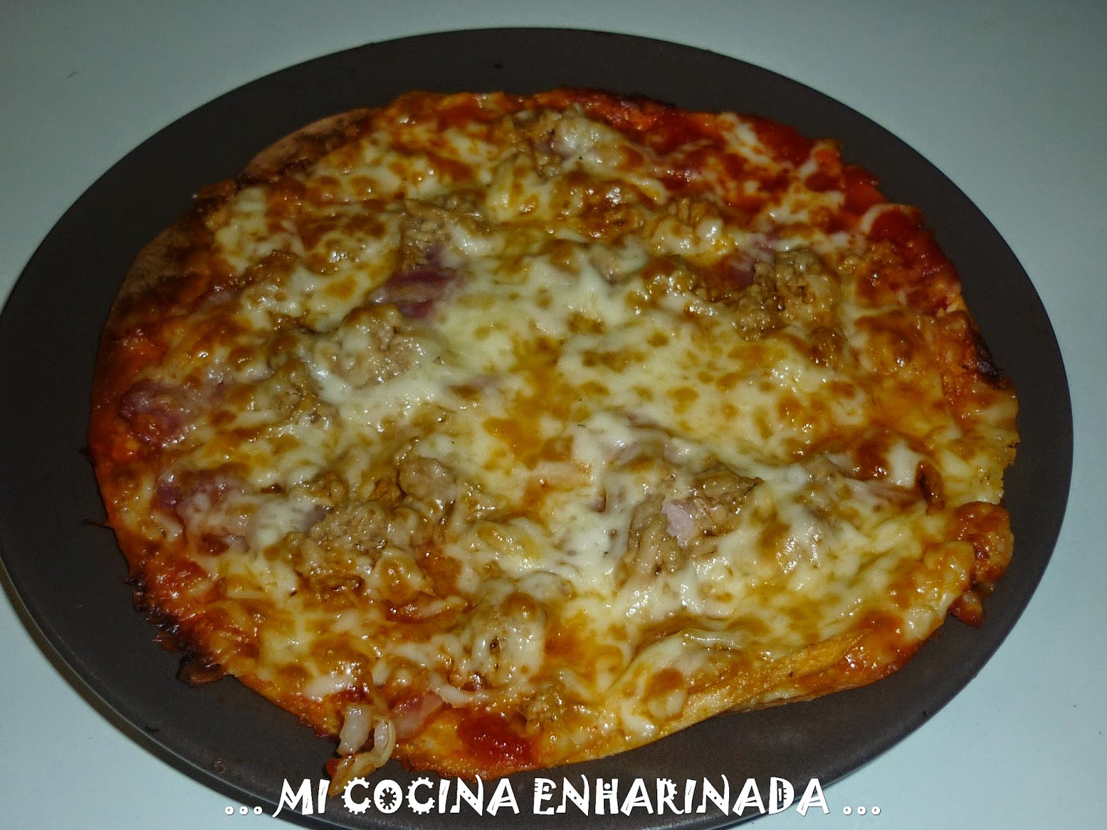 Mi cocina enharinada: FAJI-PIZZA