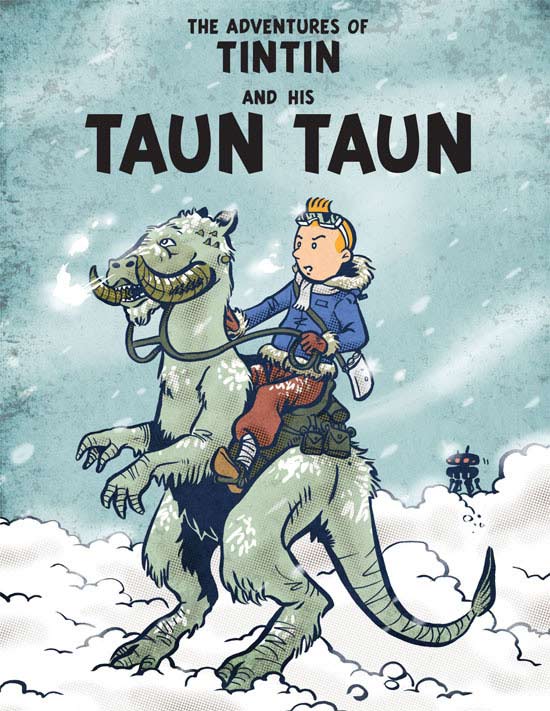 CoastConFan Blog: TINTIN COVERS 3 – Weird Science