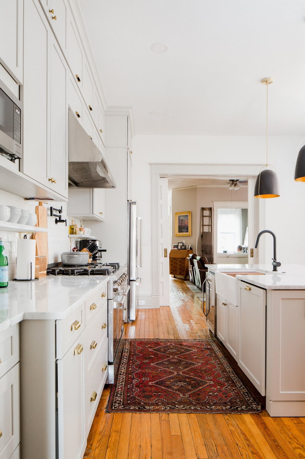 The Reveal: Our Row House Kitchen Renovation is Complete! | 17 Apart