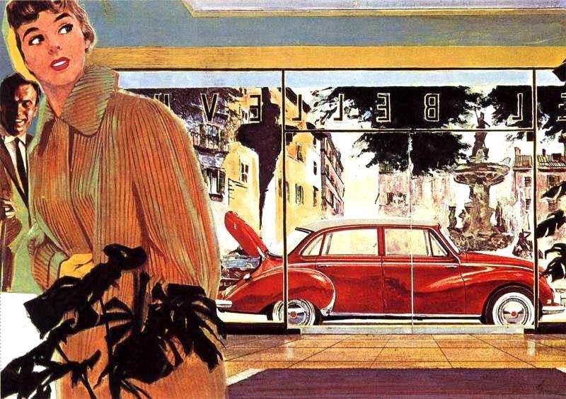 Heinkel Scooter Project: 1960 Auto-Union 1000s English Brochure