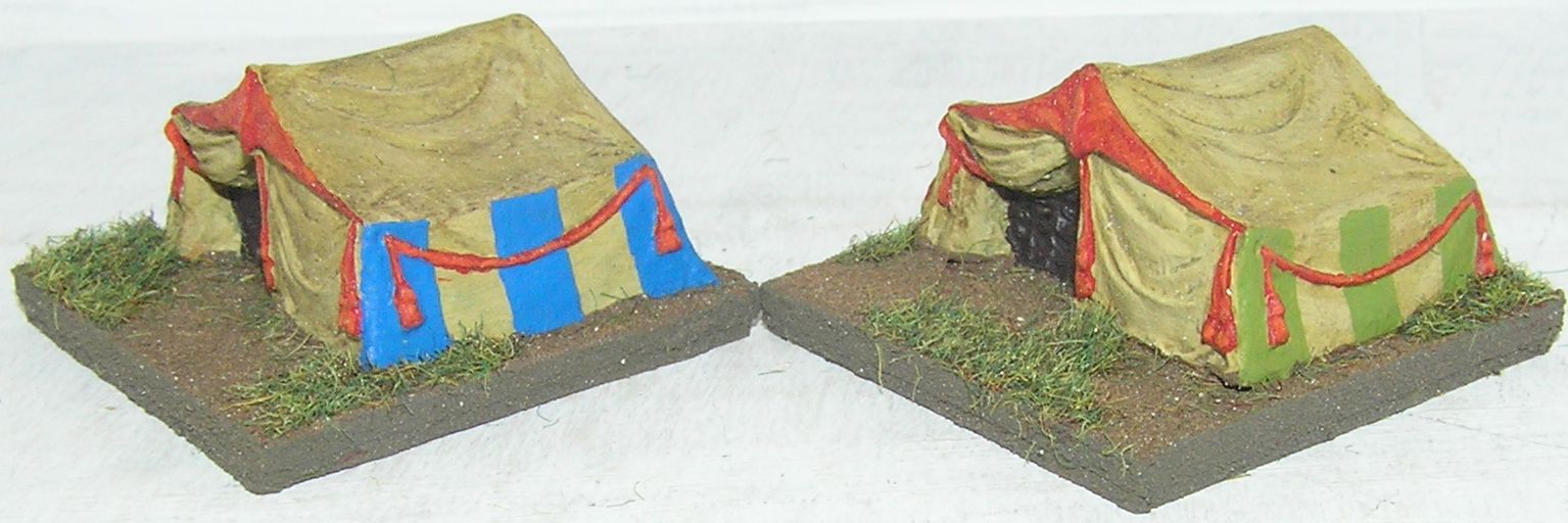 Braunschweig-Wolfenbuttel's Wargames World: Baueda Tents