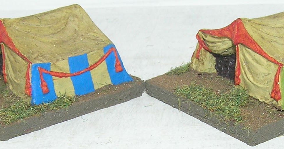 Braunschweig-Wolfenbuttel's Wargames World: Baueda Tents