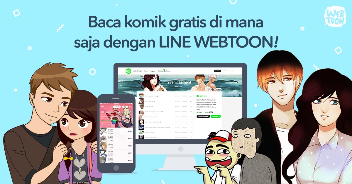 Webtoon, Aplikasi Komik untuk Belajar Bahasa Inggris