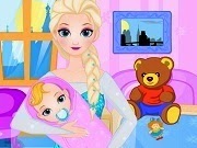 Elsa Give Birth To A Baby Girl- Juegos para chicas
