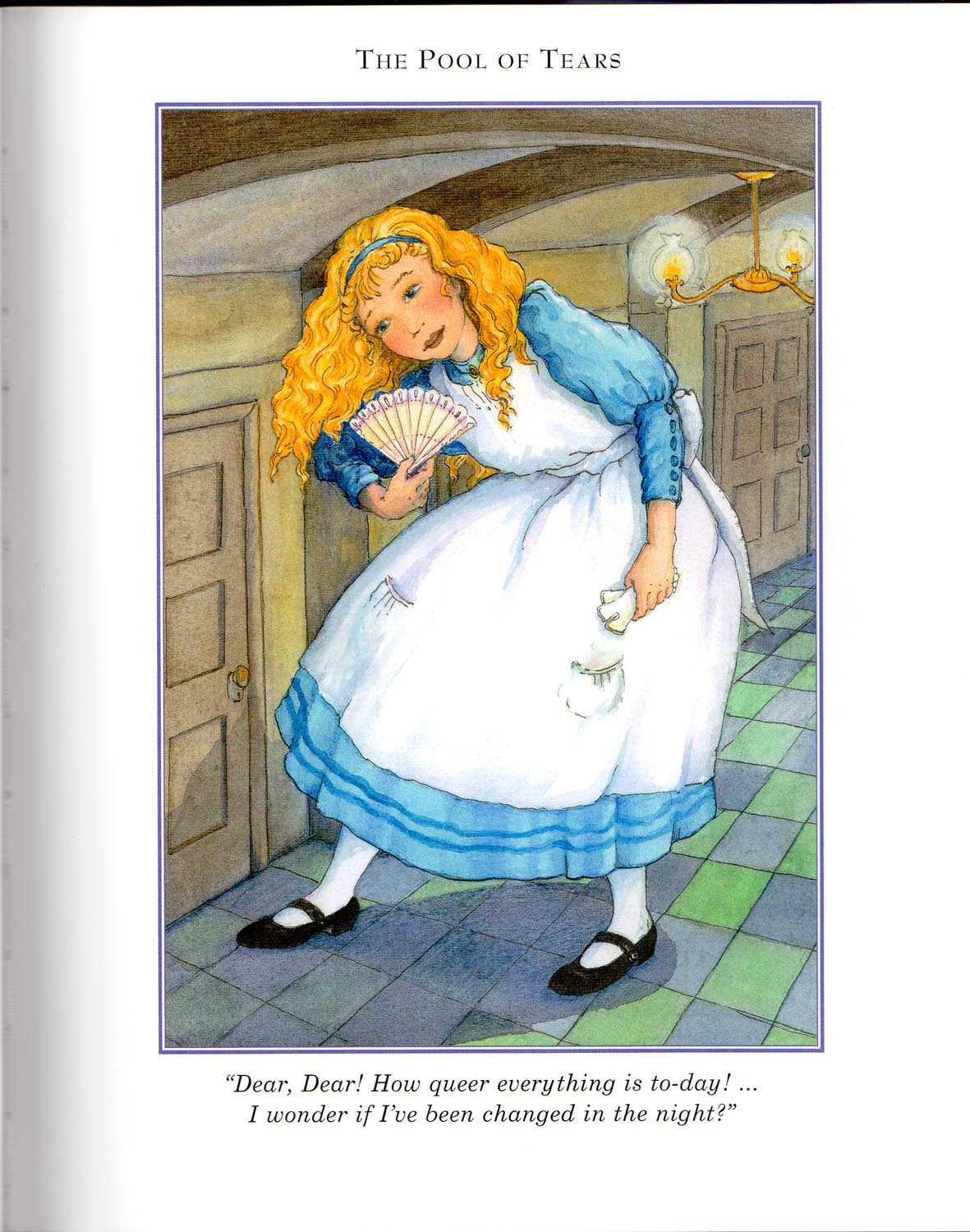 Alice big and small: Alice in Wonderland by Parragon books.
