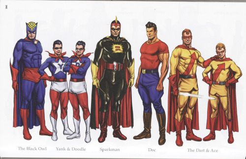 Seduced by the New...: Alex Ross Character Designs