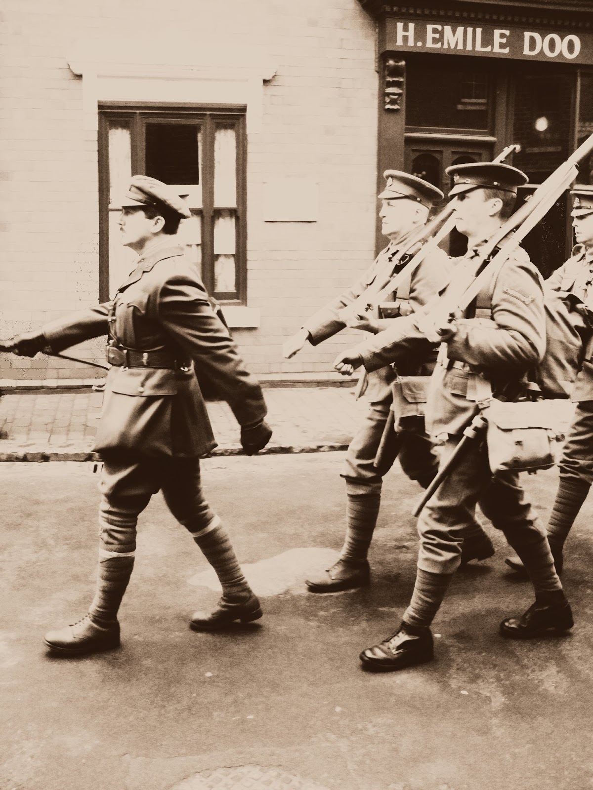 Ubique: WWI re-enactment, BCLM