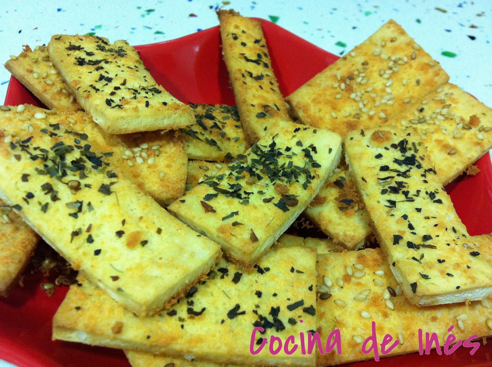 Cocina de Inés: Palitos de queso