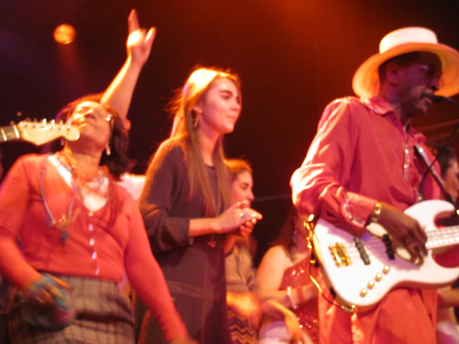 I had a lot of fun and the concert was really, really great. I ...