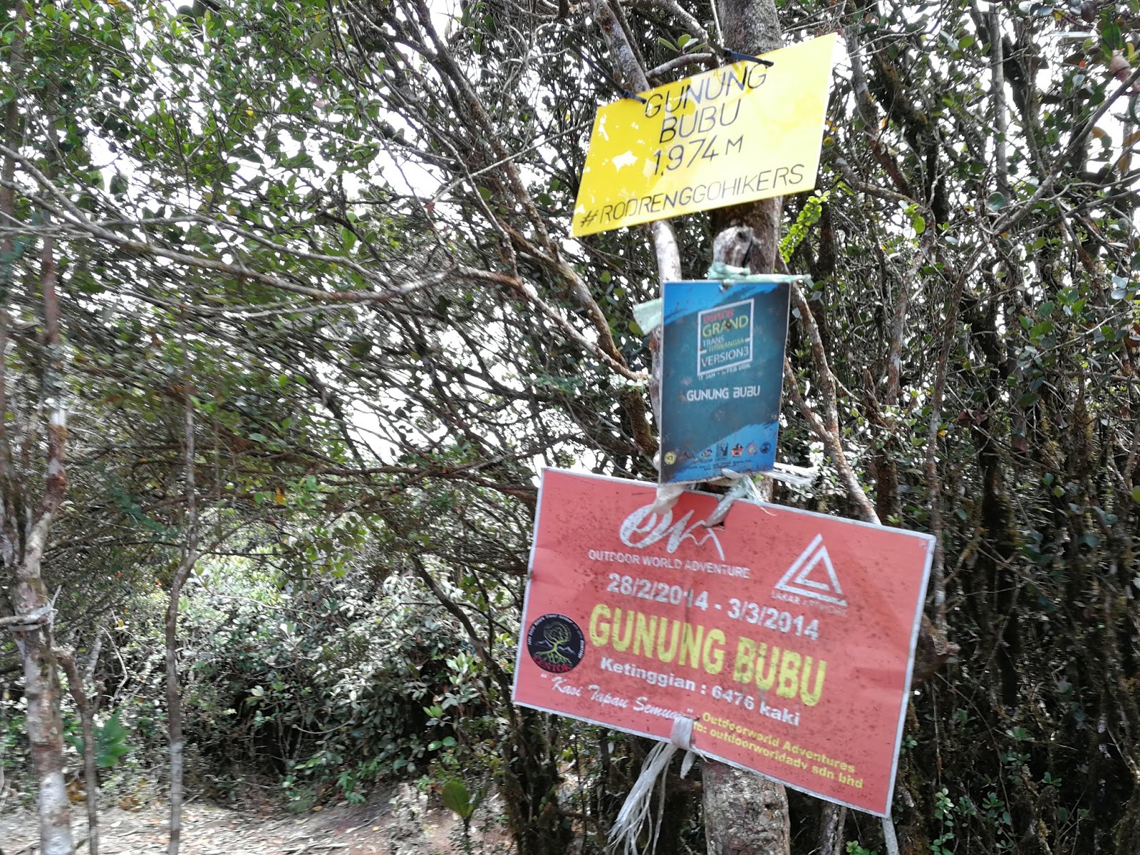 Hiking And Stuff Gunung Yong Yap Gunung Bubu Gunung Tok Nenek Yybbtn Dayhike Tnbyy