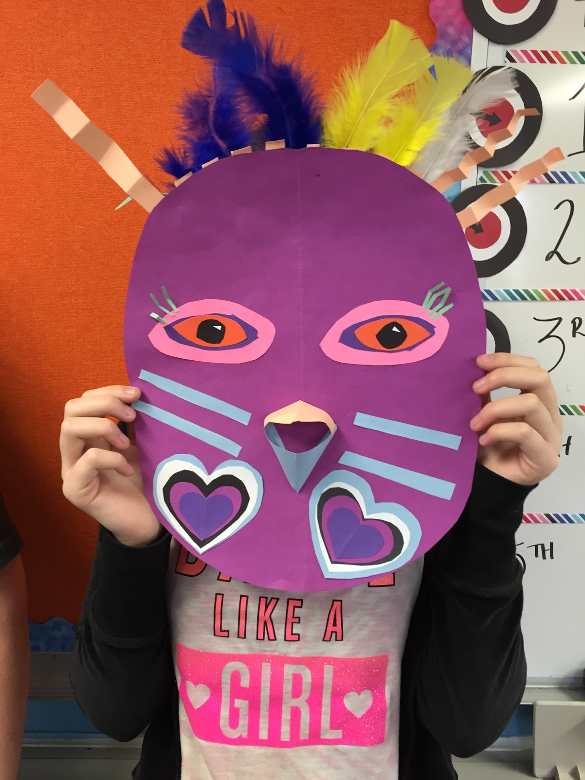 Elements of the Art Room: 5th Grade Masks!