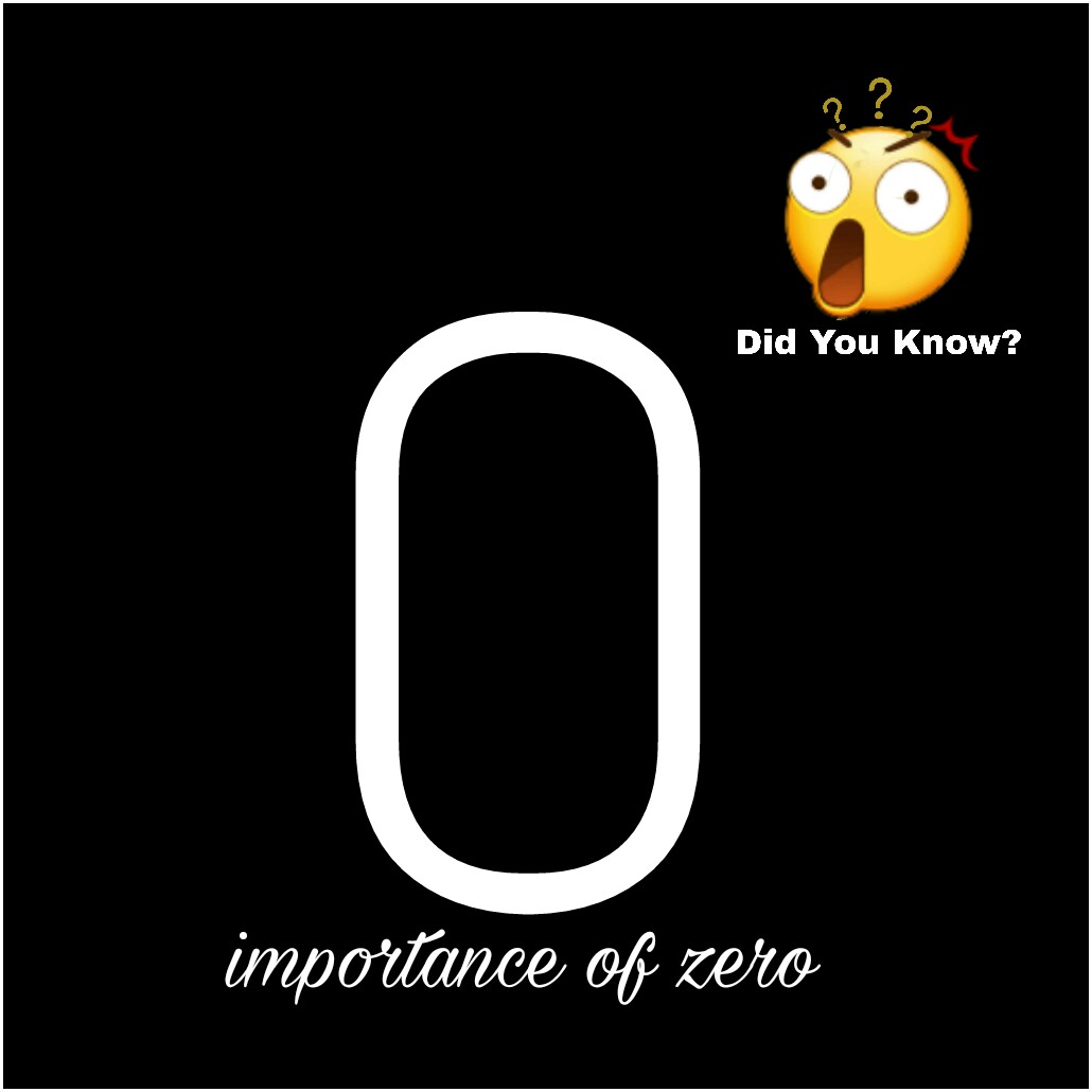 Importance of Zero in Modern technology