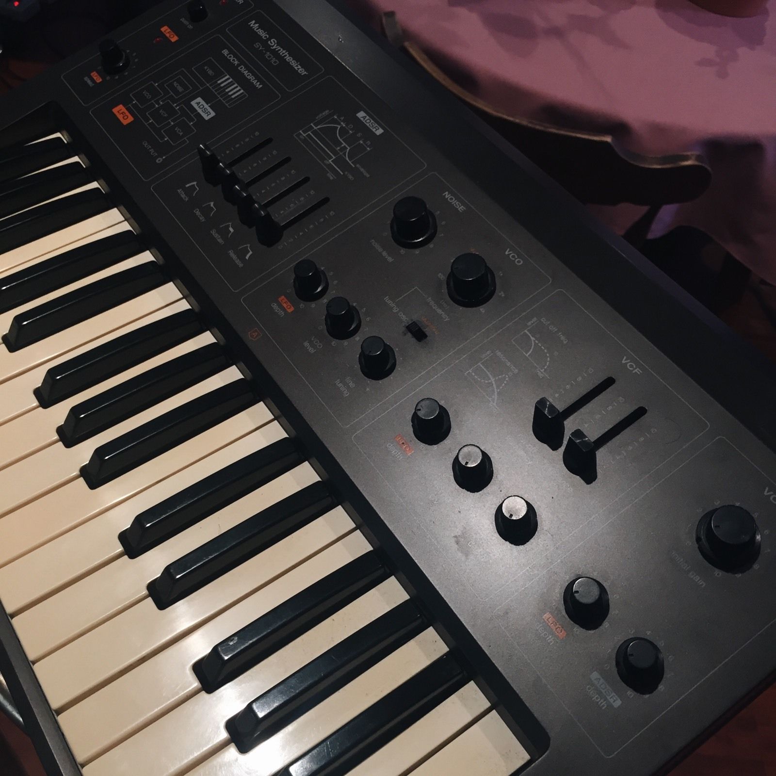 MATRIXSYNTH: 1979 Technics SY-1010 Vintage Analog Synth