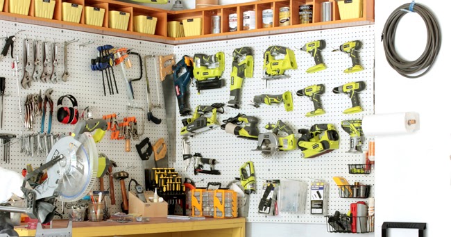 Tool Organization - Four Simple Ways - Remodelando la Casa