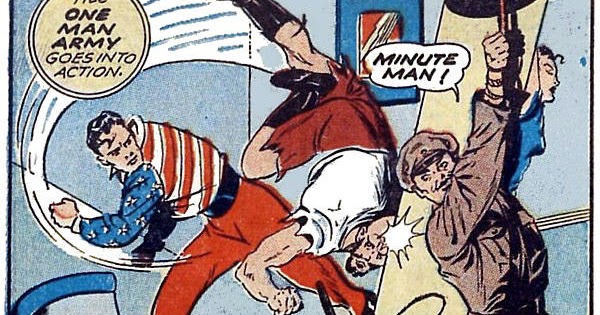 Pappy's Golden Age Comics Blogzine: Number 1914: The one man army