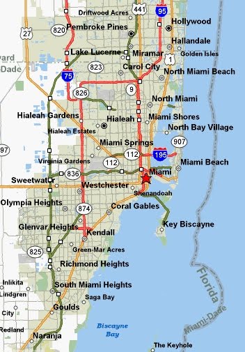 Miami Map