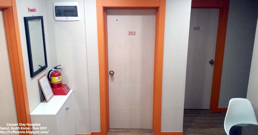 travel tales: South Korea: Seoul: Hongdae: Cocoon Stay Guesthouse