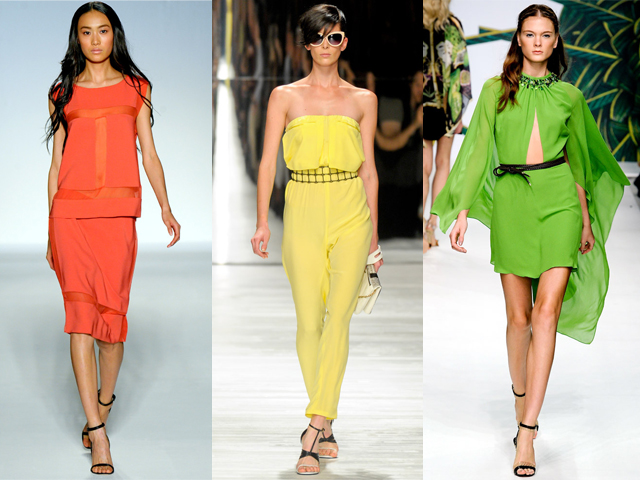 amy trayford: SS12 Fashion Weeks: Citrus Hues