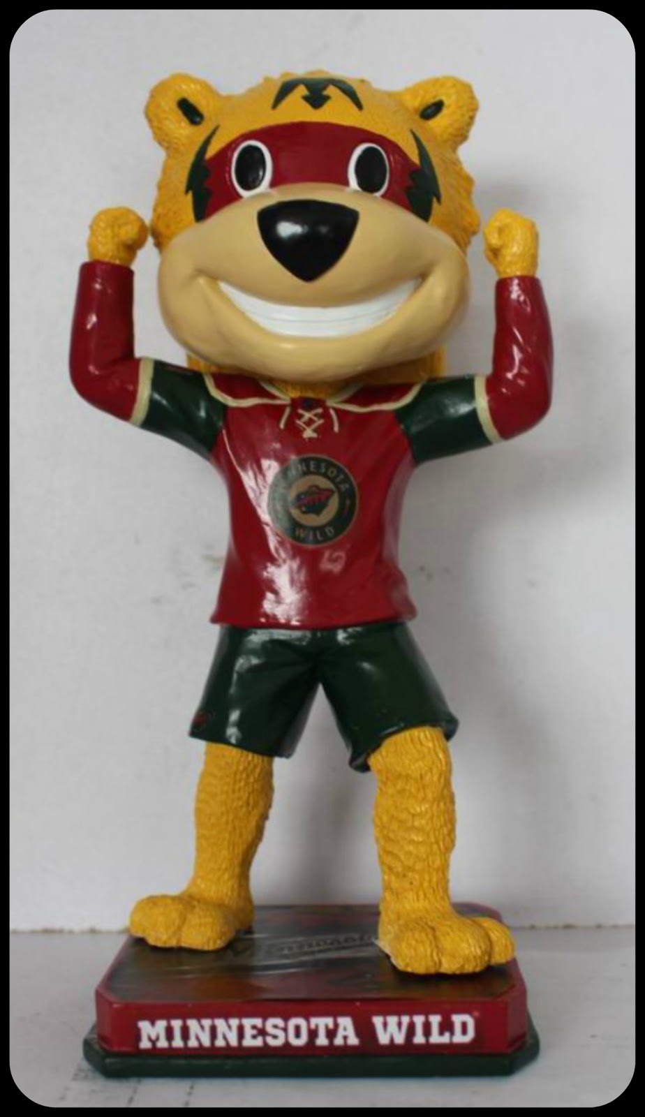 The Bobble Hunter: Sneak Peek - Minnesota Wild Mascot Nordy