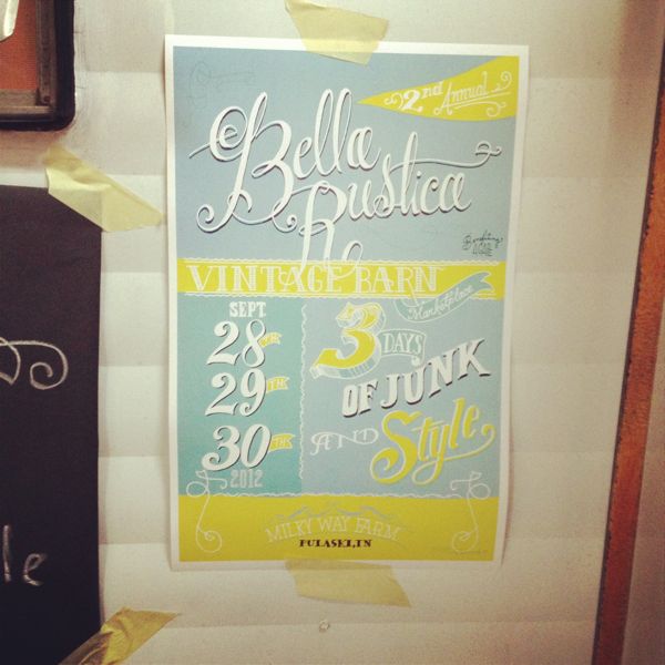 Vintage Junky - Creating Character: Bella Rustica 2012: A Recap