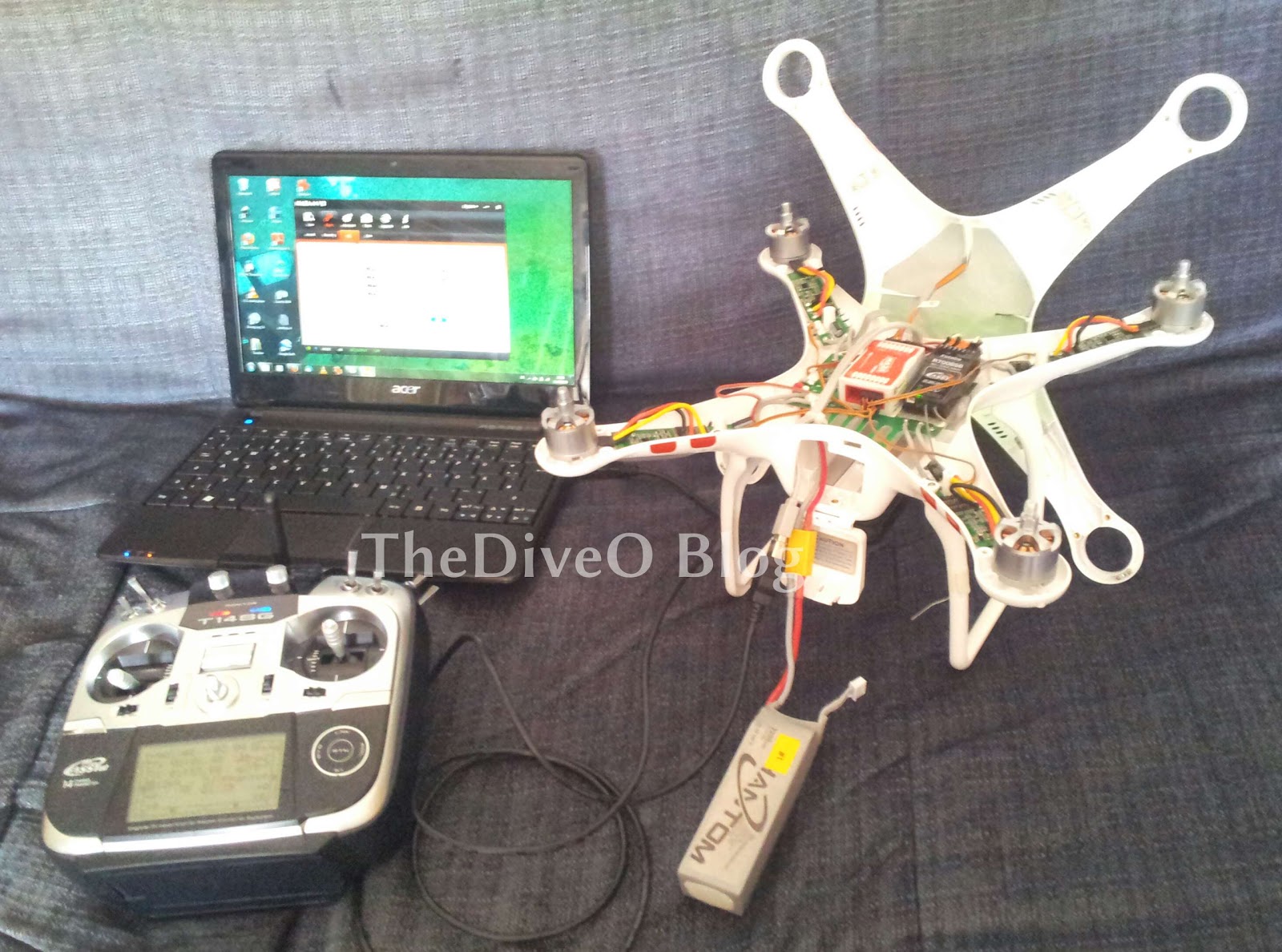 TheDiveO/Int'l: Phantom Transmitter/Receiver Upgrade Futaba T14SG/R7008SB