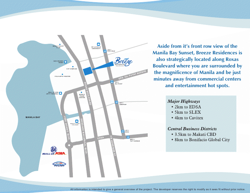 SM Development Corporation's: Location