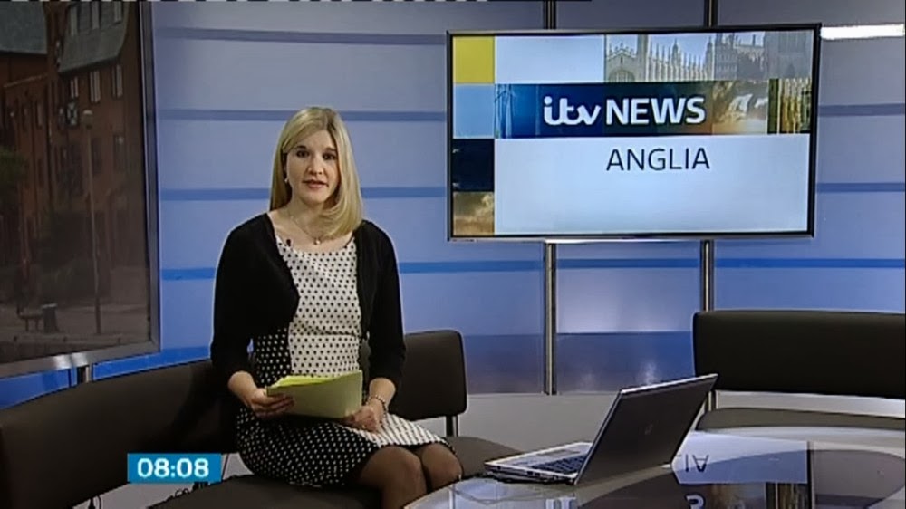UK Regional News Caps: Lauren Hall - ITV Anglia
