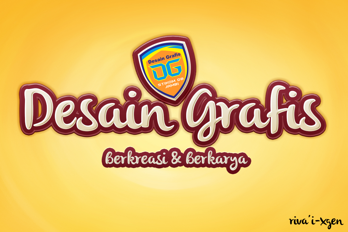 Membuat Text Coklat dengan Photoshop | Desain Grafis