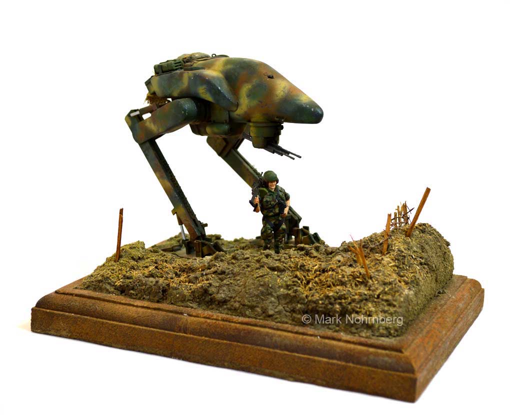 Light walking tank | OFFWORLD MODELS ::: The Art Of Mark Nohrnberg