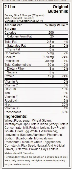 Relatando Suplementos: [Relato] MET-Rx High Protein Pancake Mix ...