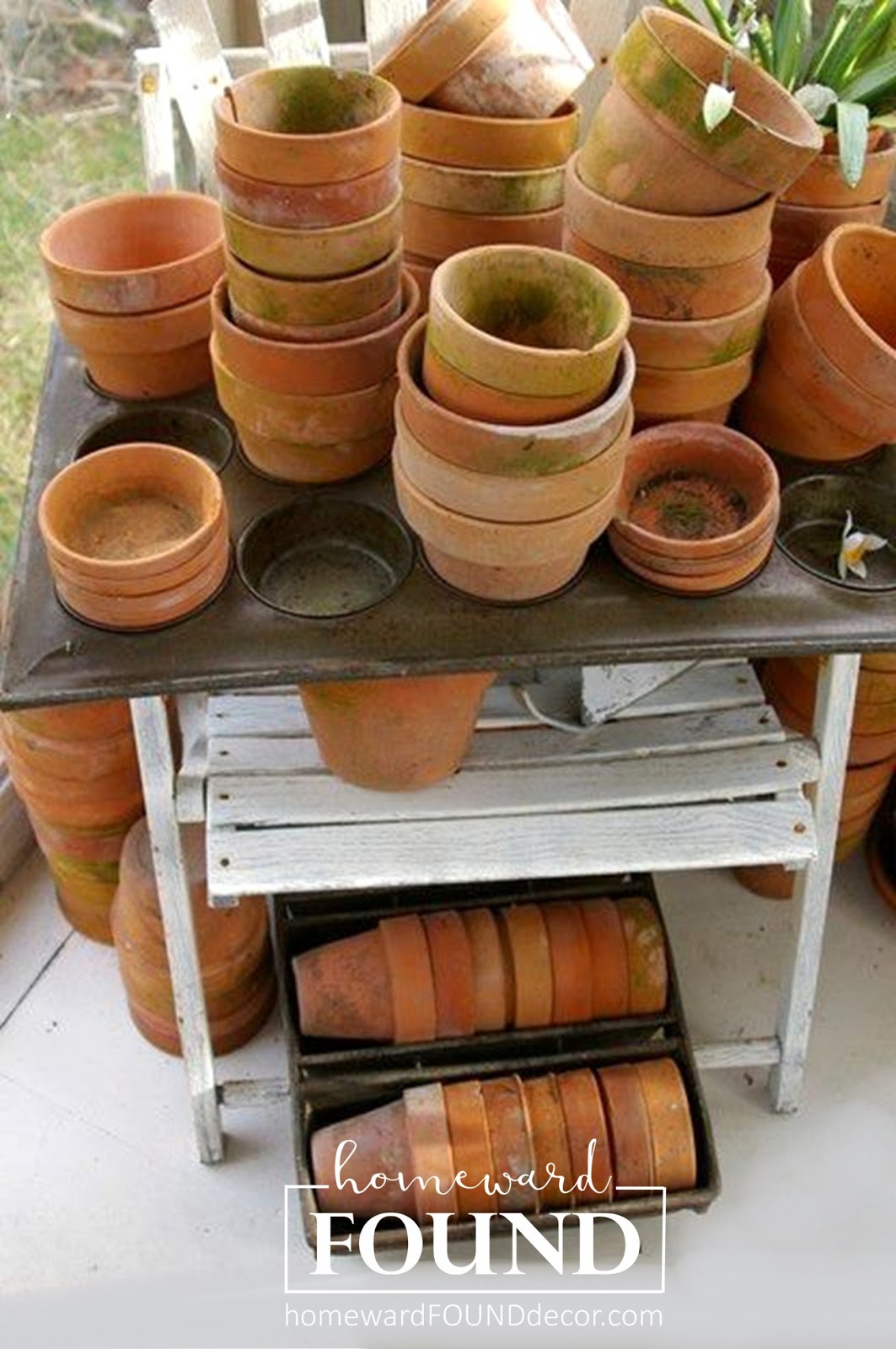 Raid the Garden Shed for Spring Decor! homeward found decor