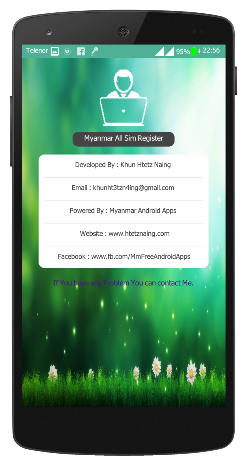 Myanmar All Sim Card Register [Telenor, MPT, Ooredoo, MecTel] APK ...