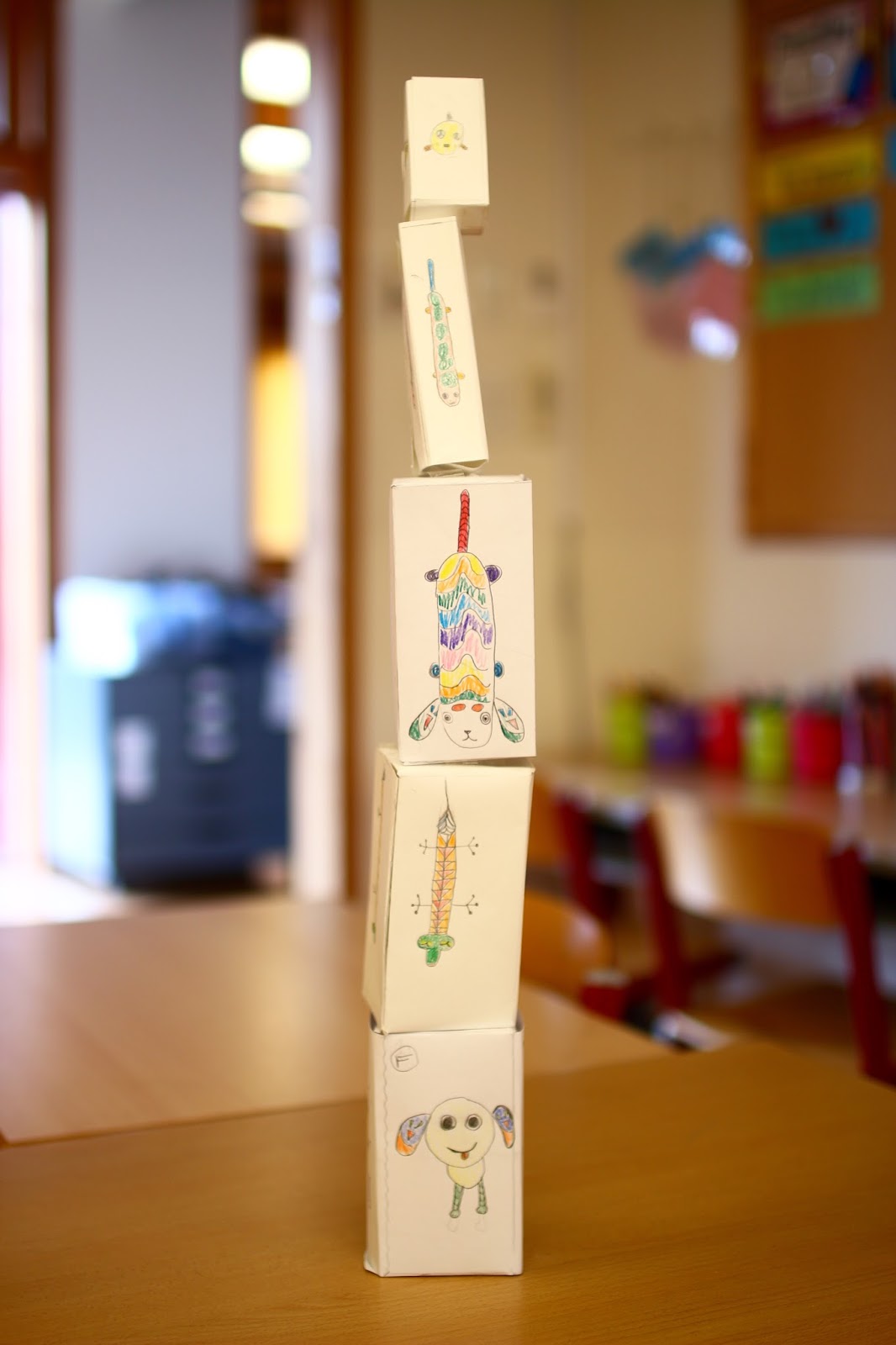 Out of the Box Learning: Totem Poles
