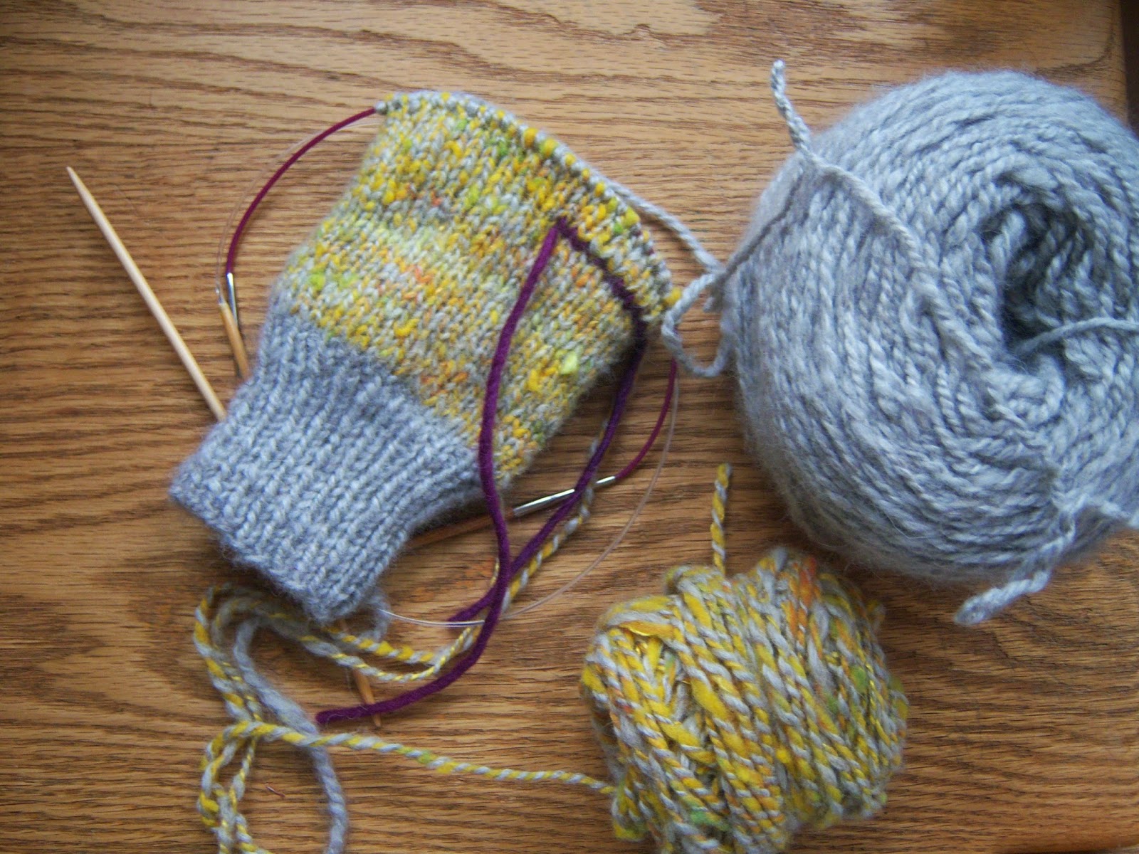 Simply Playing: Double Knit Mittens