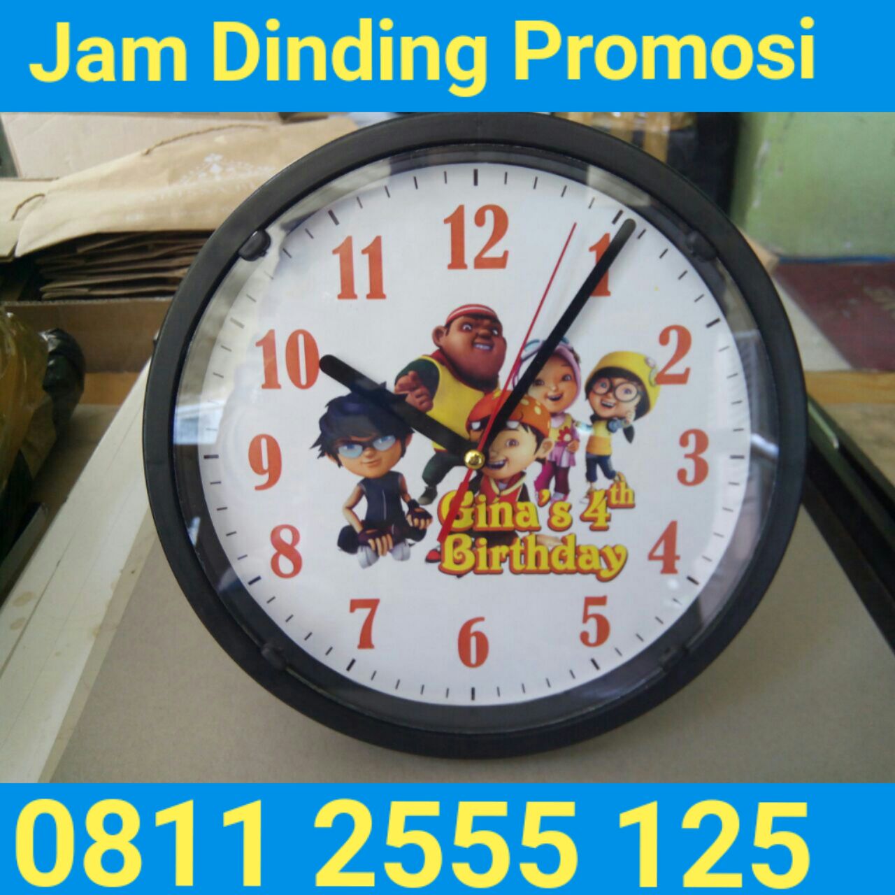 jam dinding promosi Tabanan 08112555125