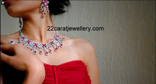 Models Showcasing Precious Diamond Sets - Jewellery Designs