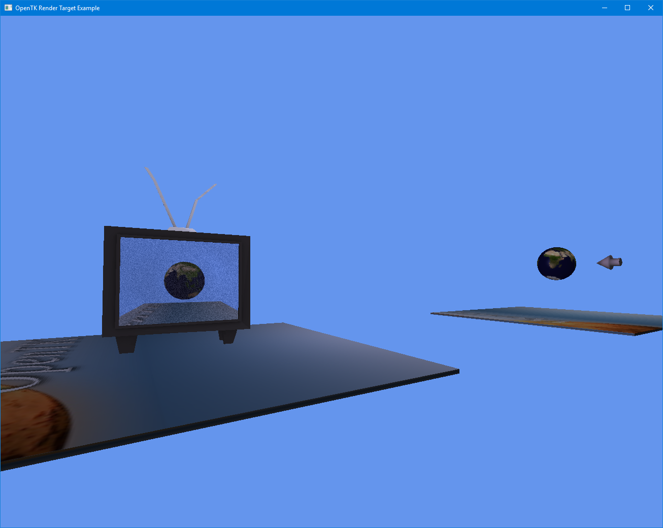 Neo Kabuto's Blog: OpenTK Example - FBO / Render Target TV