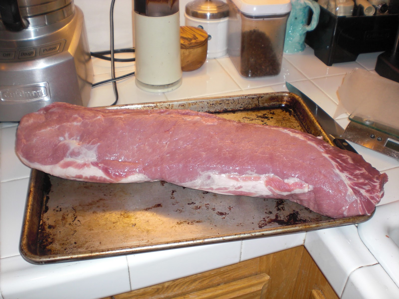 Jim Lux's blog: Breaking down a pork loin