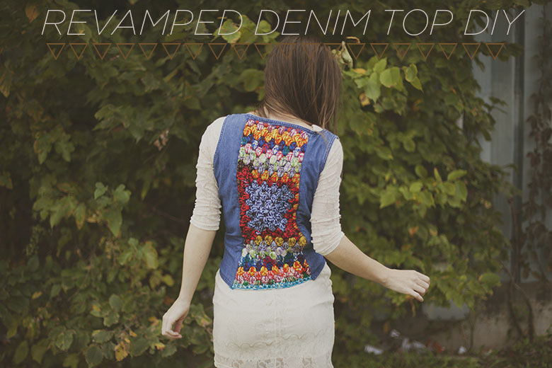 Revamped Denim Top DIY — Sincerely, Kinsey