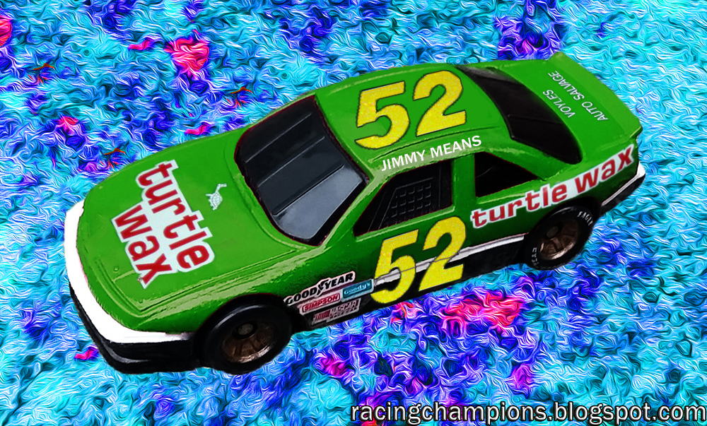 NASCAR Racing Champions Blog: Jimmy Means #52 Turtle Wax Pontiac