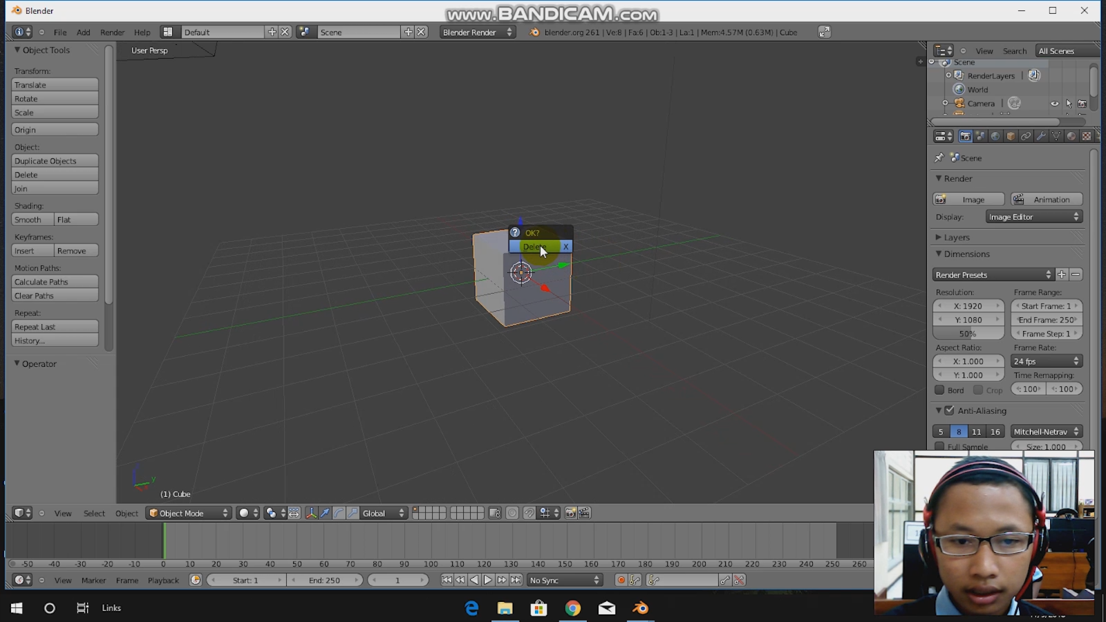Membuat vas bunga menggunakan blender 3D ~ Fajar Setyawan