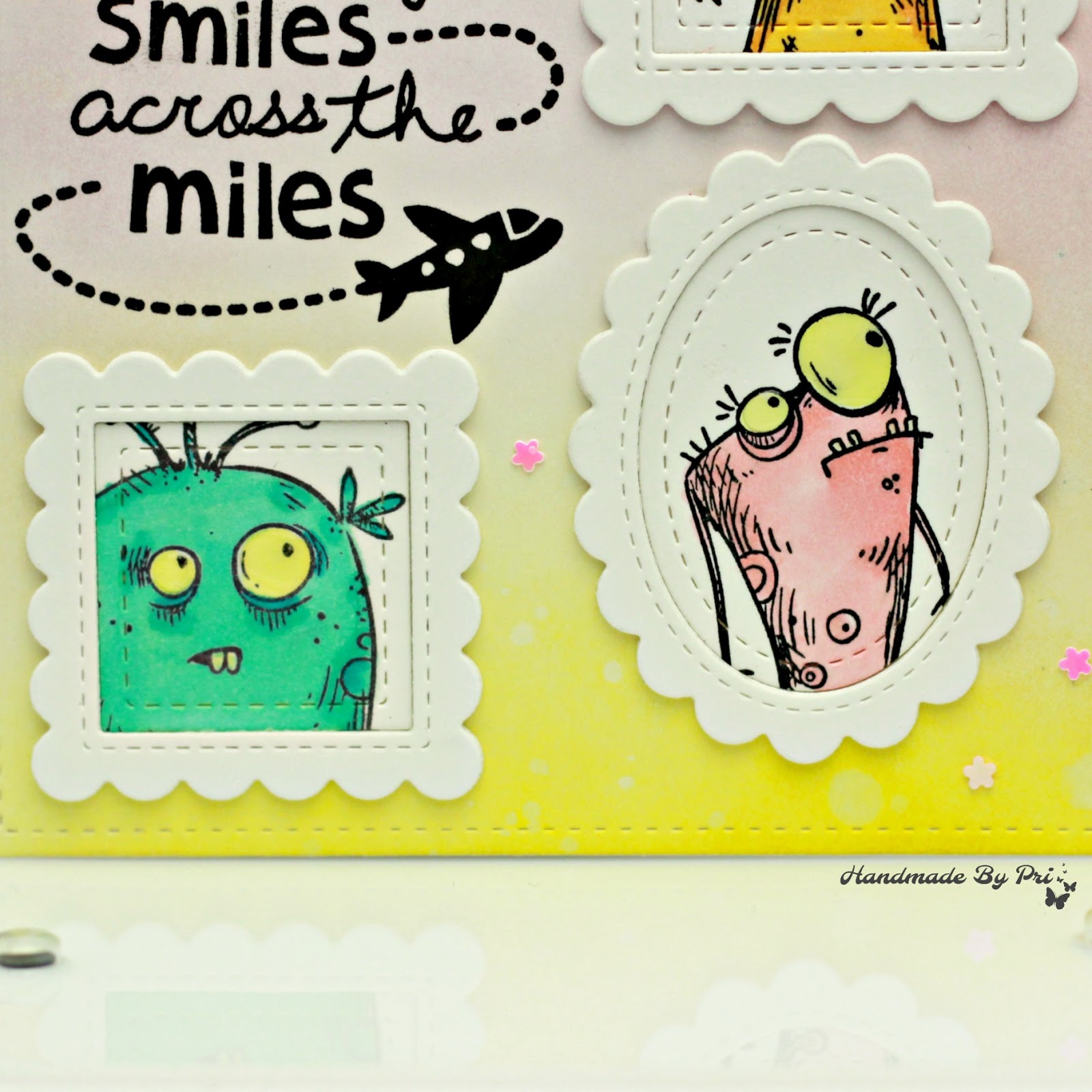 Me And My Daily Papercraft: Sending Smiles Across The Miles